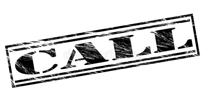 Call me! red stamp stock illustration. Illustration of icon - 96769037
