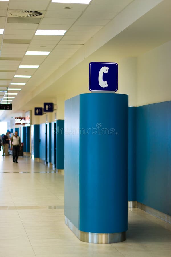 Call box stock image. Image of speak, entrance, blue - 11063135