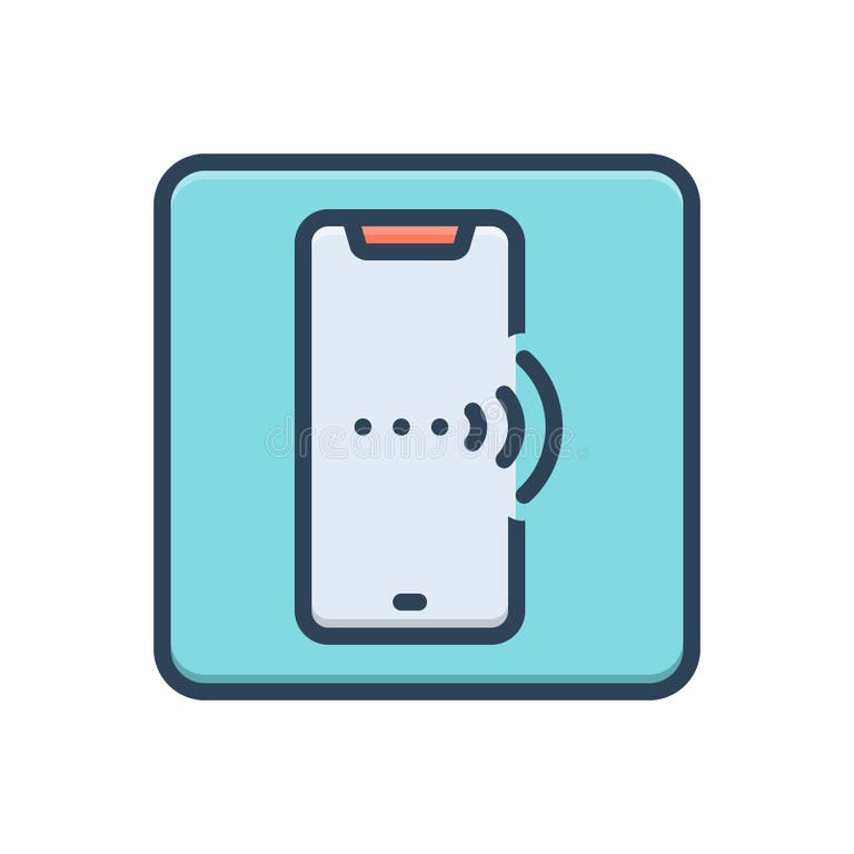 Color Illustration Icon for Call Button, Call and Communication Stock ...