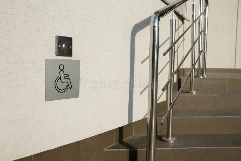 Call button on the wall of stock photo. Image of symbol - 171482738