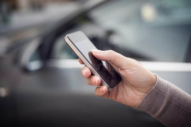 Call the car insurance stock image. Image of mode, screen - 69224773