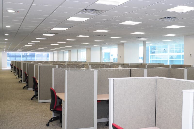 Empty Call Center stock photo. Image of computers, telemarketing - 32120890