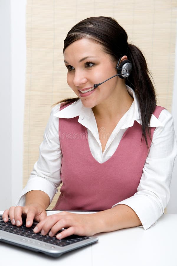 Call center stock image. Image of headset, helpline, help - 6066755