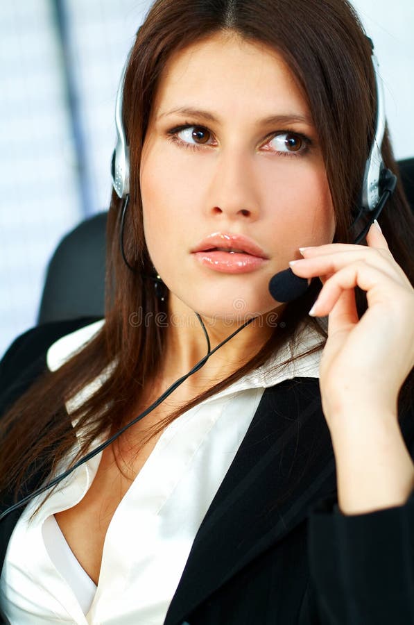 Call Center Agent stock photo. Image of business, office - 650134