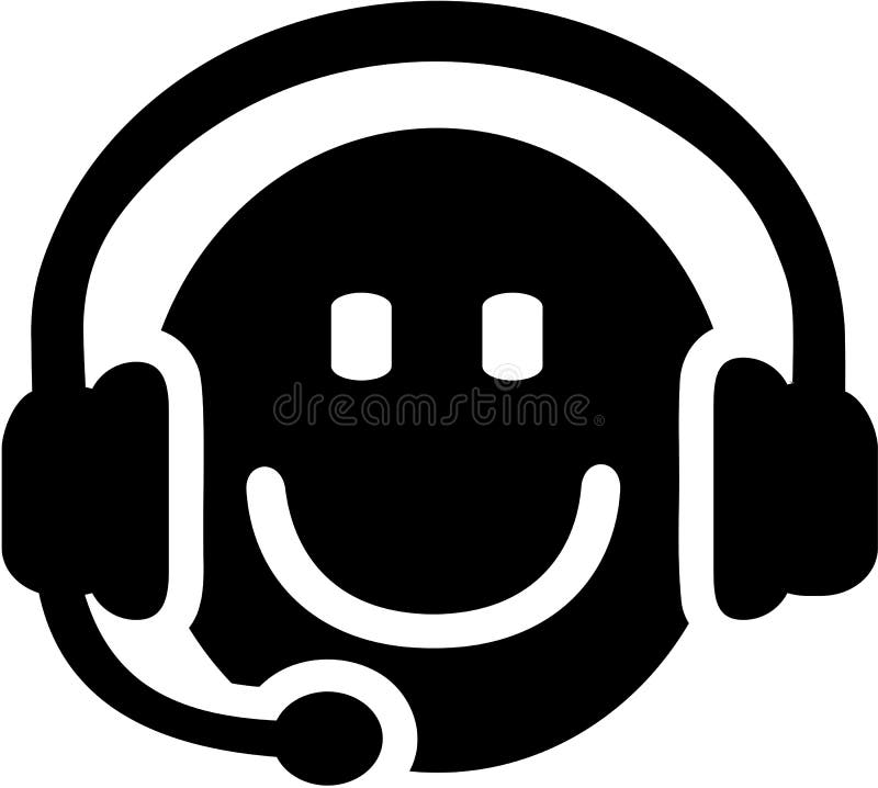 Call center agent icon stock vector. Illustration of customer - 107095230