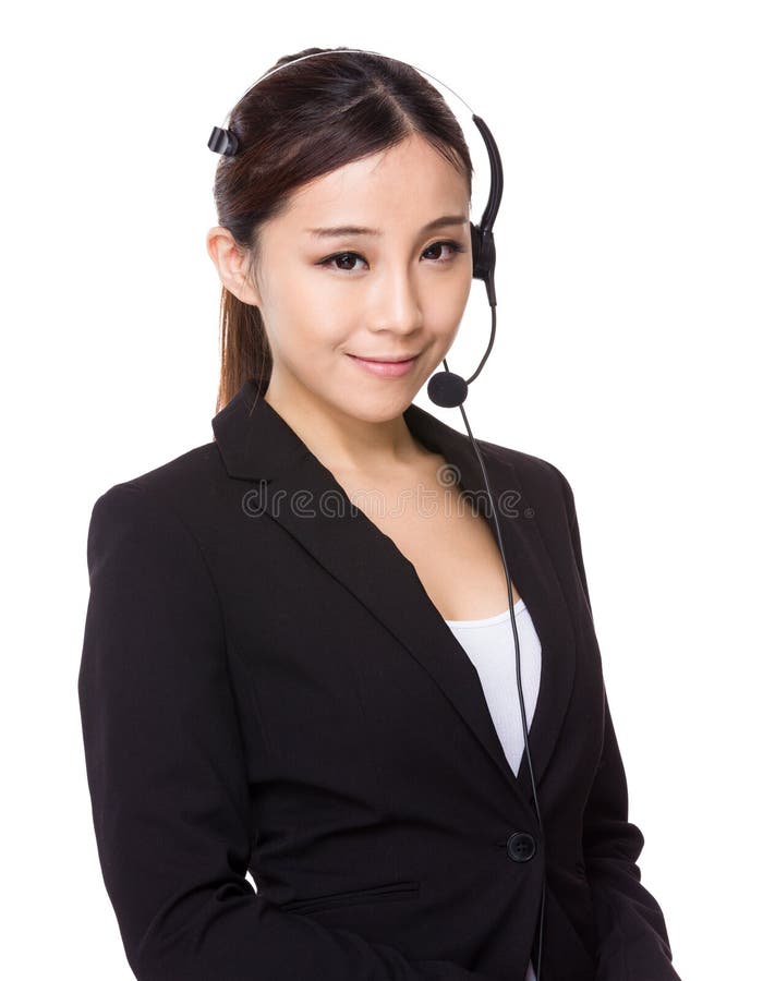 Call center operator stock photo. Image of headset, desk - 43069440