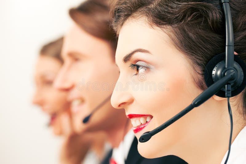 Call center agents stock image. Image of helpdesk, hotdesking - 14642767