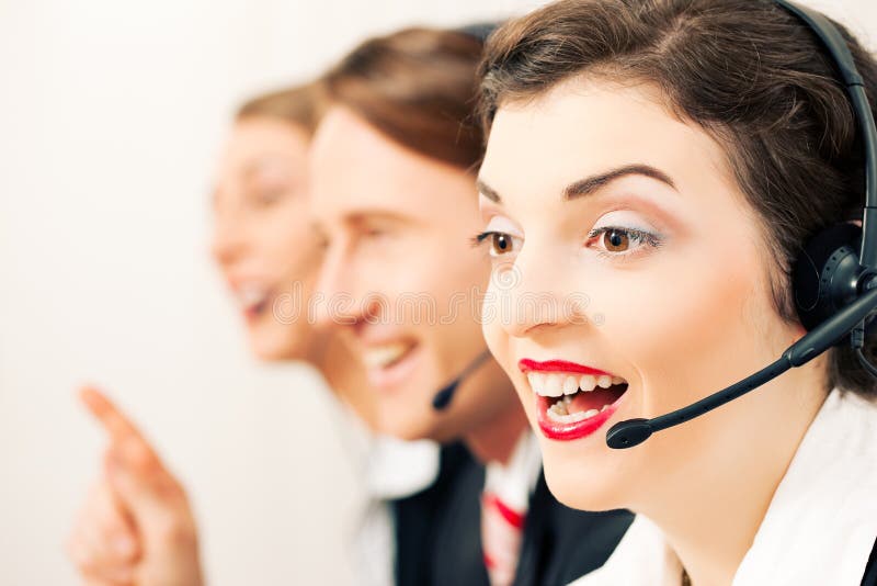 Call center agents stock image. Image of support, phone - 14642797