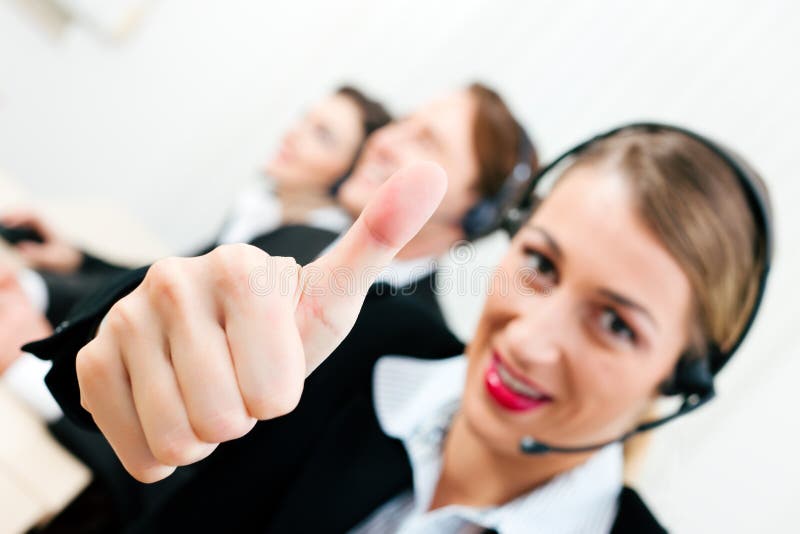 Call center agents stock photo. Image of communication - 18618468