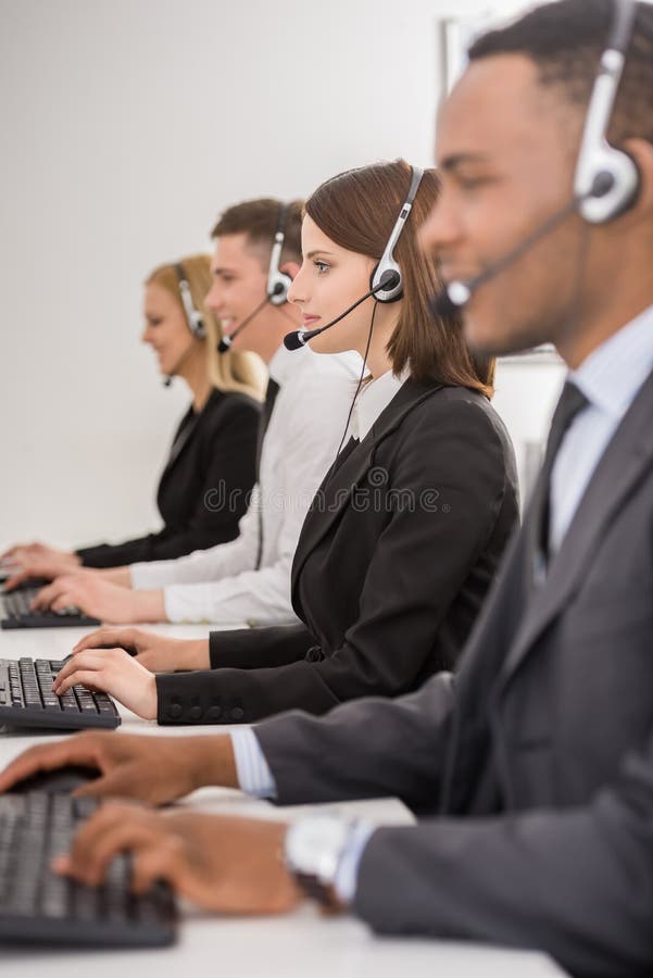 Call center stock image. Image of assistance, phone, headphones - 55618897
