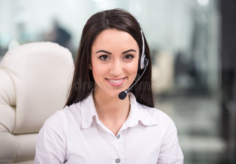 Call center stock image. Image of looking, office, customer - 48426489