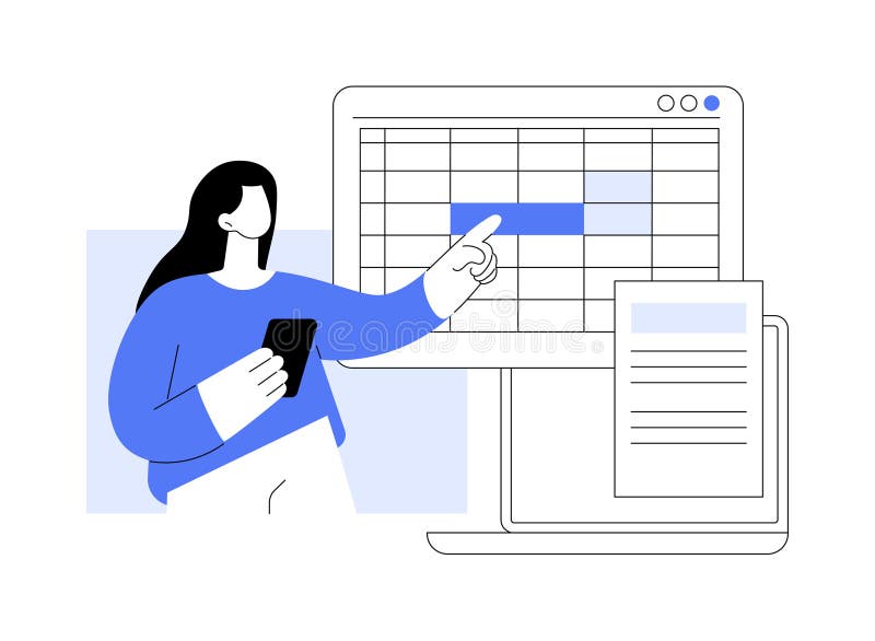 Call Center Automation Isolated Cartoon Vector Illustrations. Stock ...