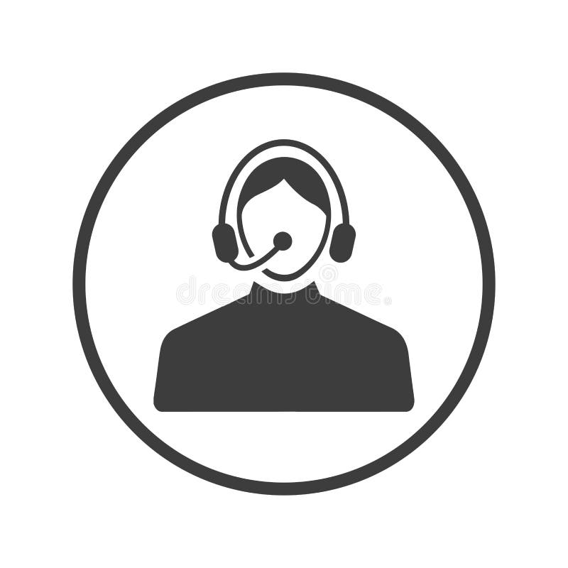 Call Center, Contact Us, Customer Service, Customer Support Icon. Gray ...