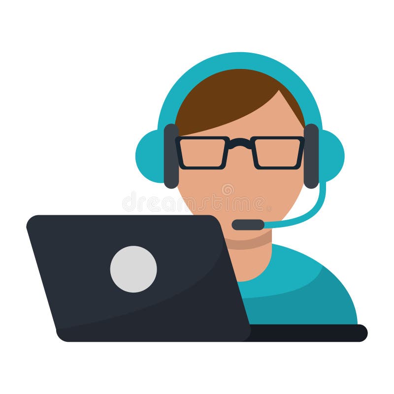 Call Center Customer Service Stock Vector - Illustration of icon, help ...