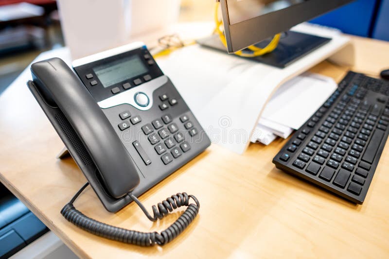 Call Center and Customer Service Help Desk Stock Image - Image of ...