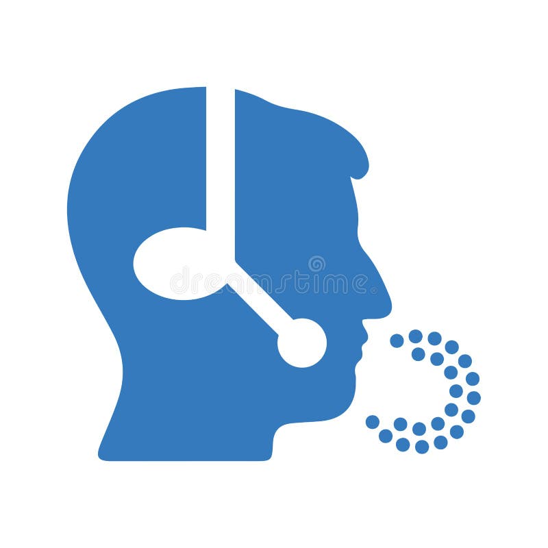 Call Center, Customer Support Icon. Orange Color Vector Stock Vector ...