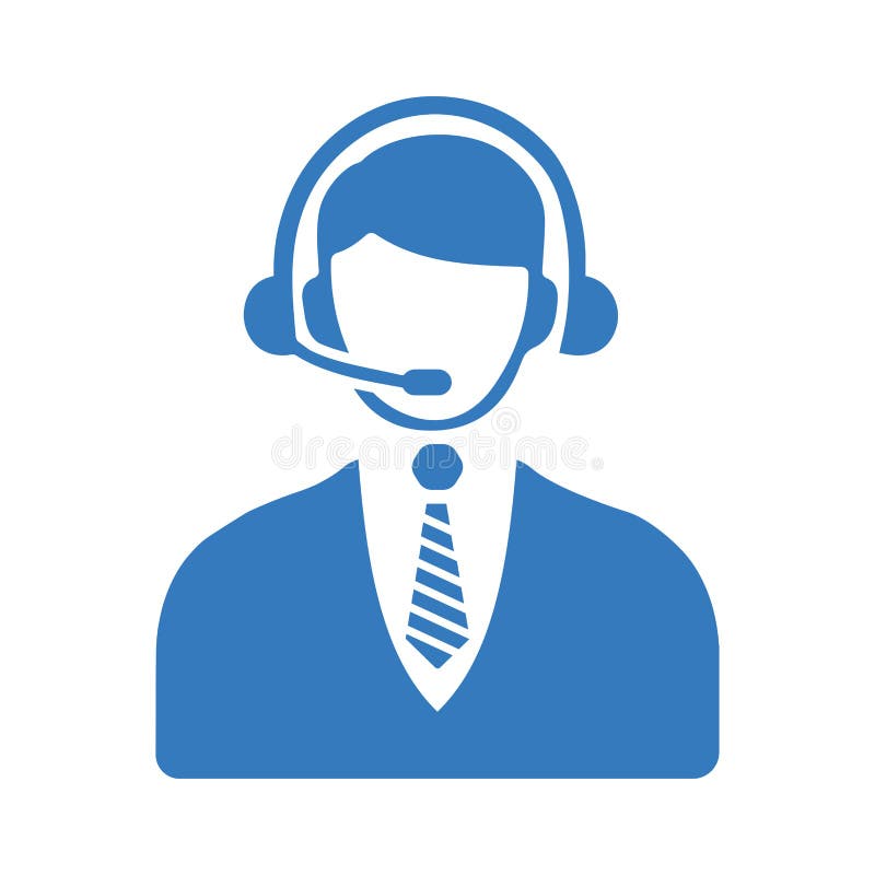 Customer Support Phone Icon. Gray Vector Sketch. Stock Illustration ...