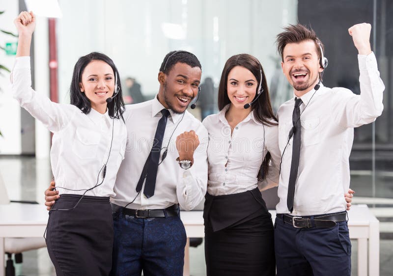 Call center stock image. Image of group, keyboard, looking - 48426477