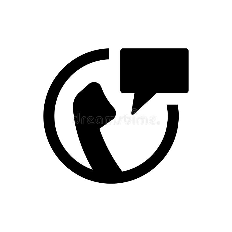 Call center icon stock vector. Illustration of icon - 218946950