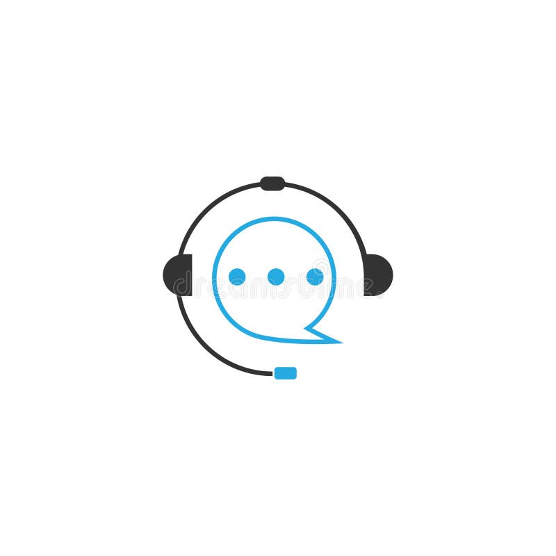 Call Center Logo Vector Illustration Design Template Stock Vector ...