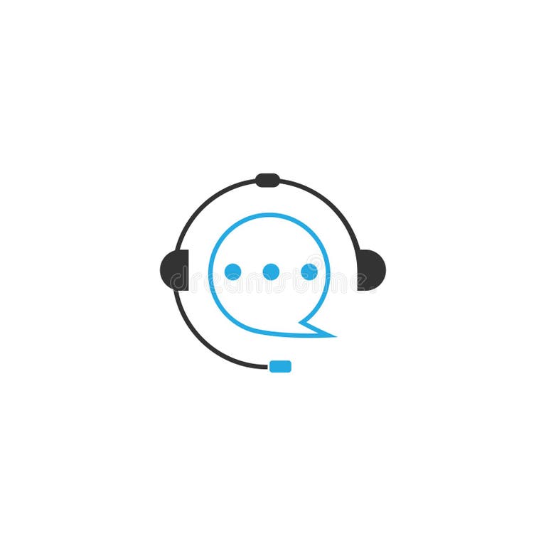 Call Center Logo Vector Illustration Design Template Stock Vector ...