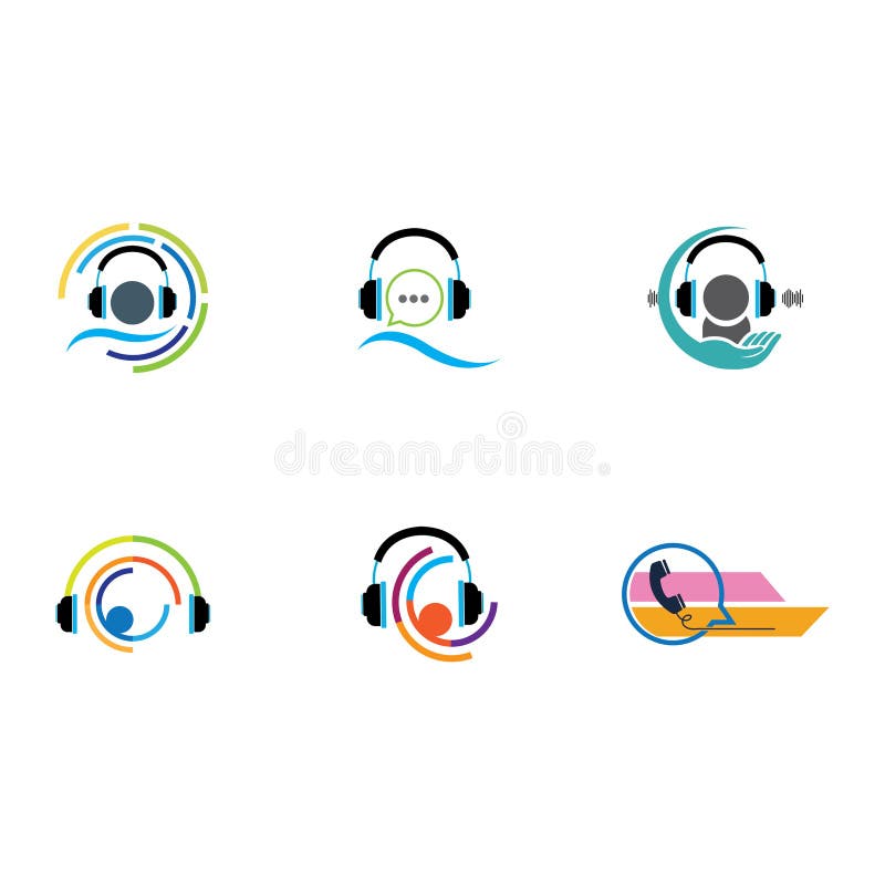 Call Center Logo Vector Illustration Design Template Stock Vector ...