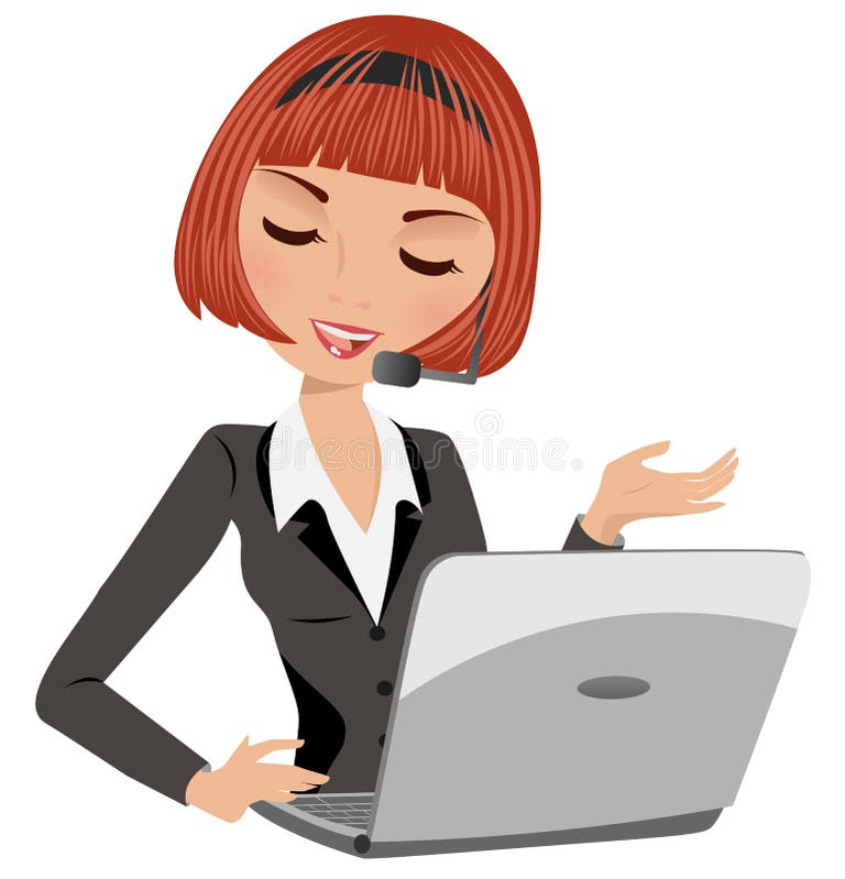 Smile Operator Stock Illustrations – 3,214 Smile Operator Stock ...