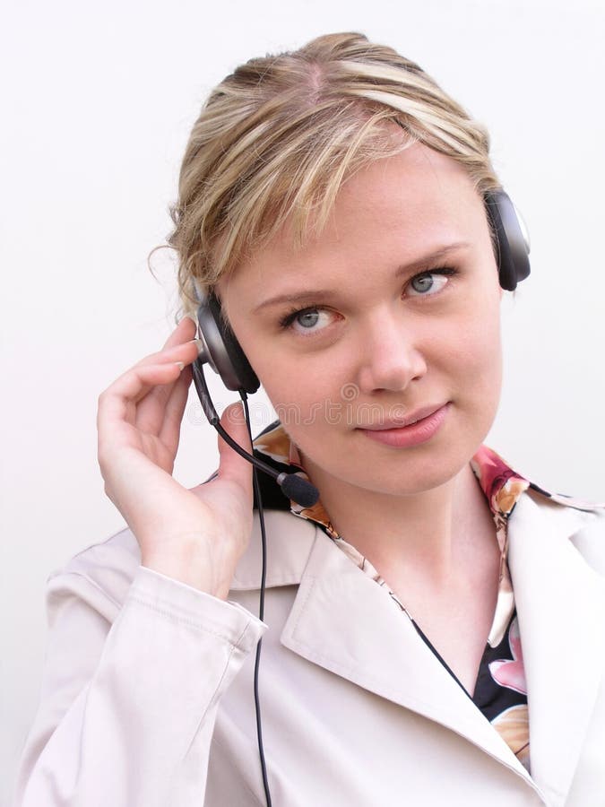 Call center operator stock image. Image of operator, businesspeople ...