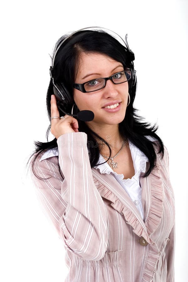 Call center operator stock photo. Image of people, operator - 2579788