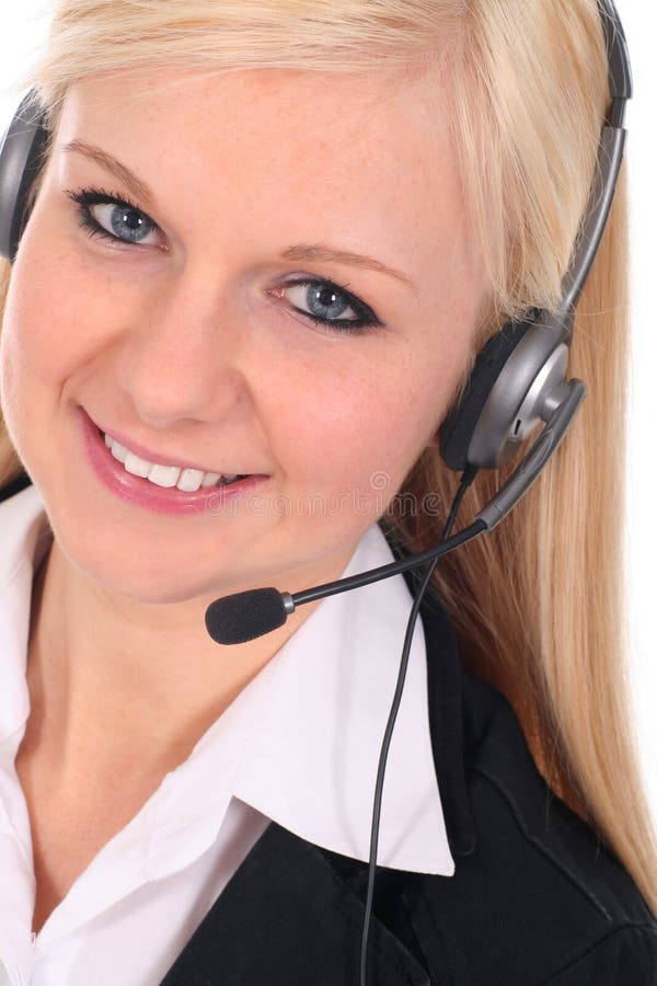 Call center operator stock image. Image of helpful, smiling - 4132567