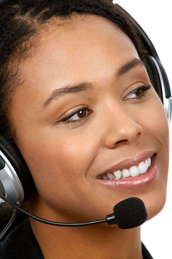 Call Center Operator stock image. Image of customer, hispanic - 4381309