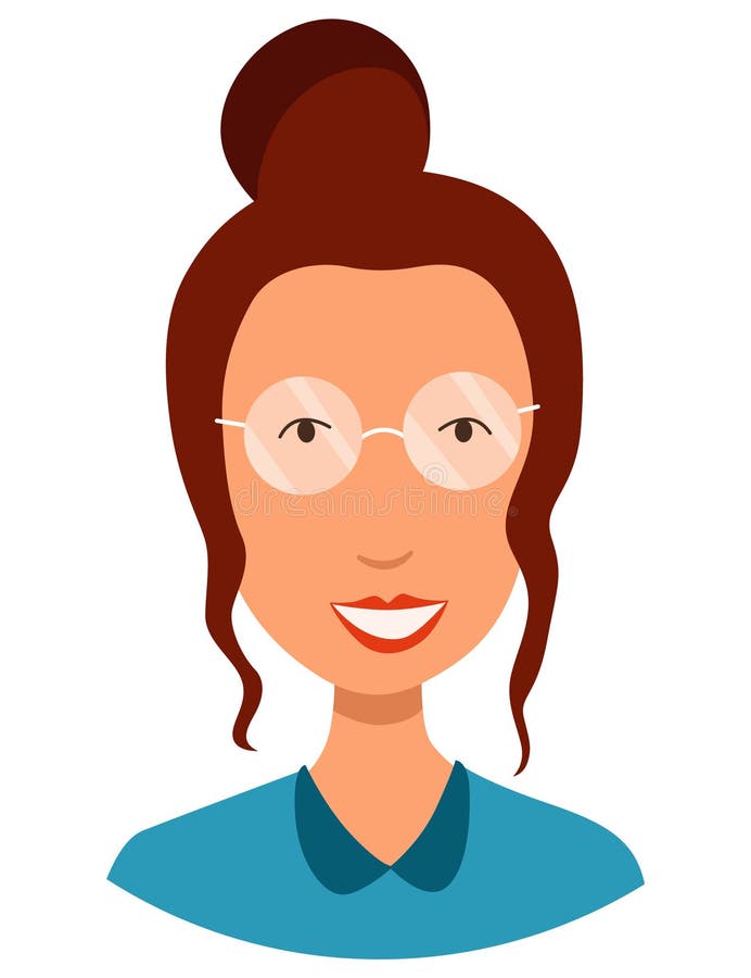 Call Center Operator Avatar without Headphone. Online Support Service ...