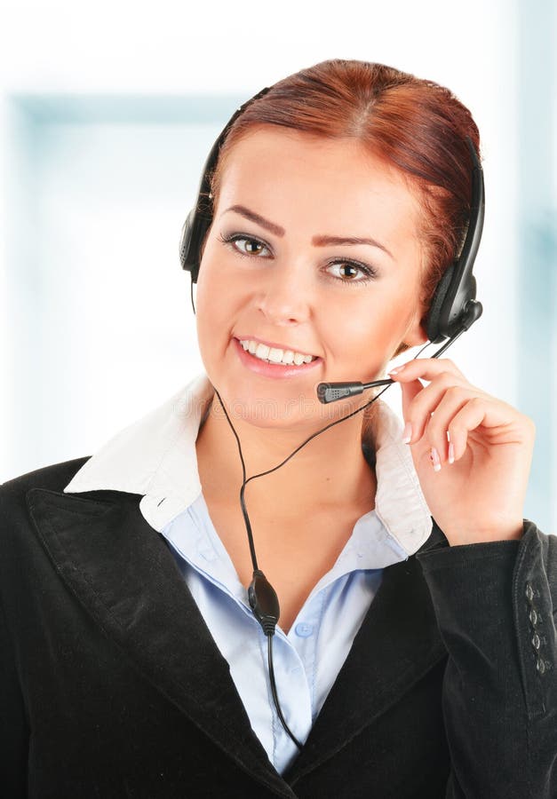 Call Center Operator. Customer Support. Helpdesk. Stock Image - Image ...