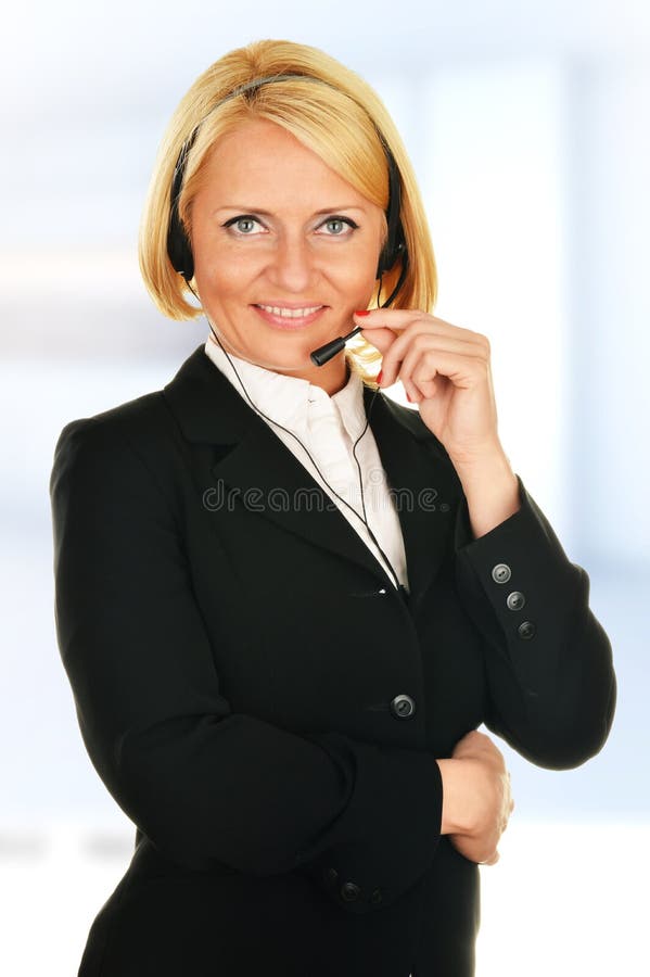 Call Center Operator. Customer Support Stock Photo - Image of marketing ...