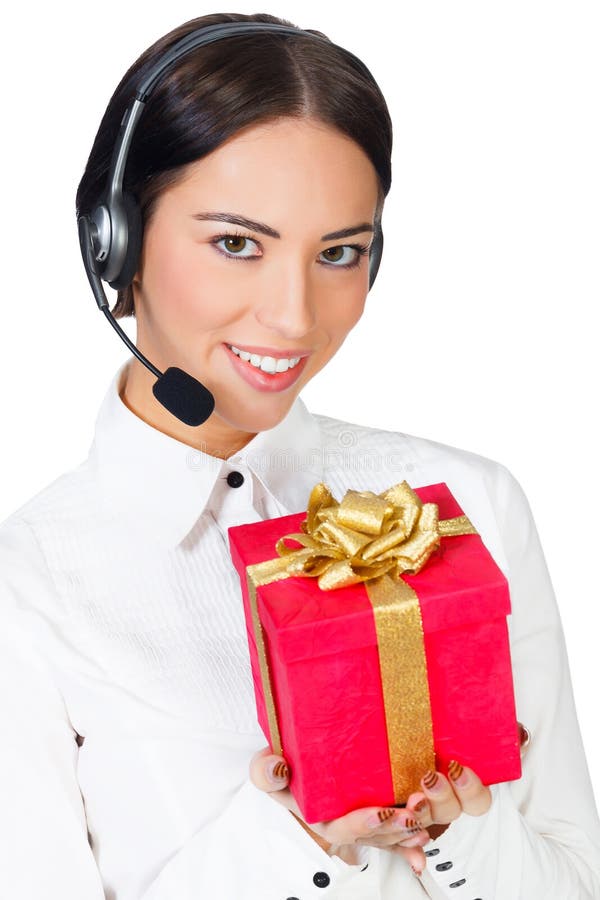 Call Center Operator Gift Box Stock Photos - Free & Royalty-Free Stock ...