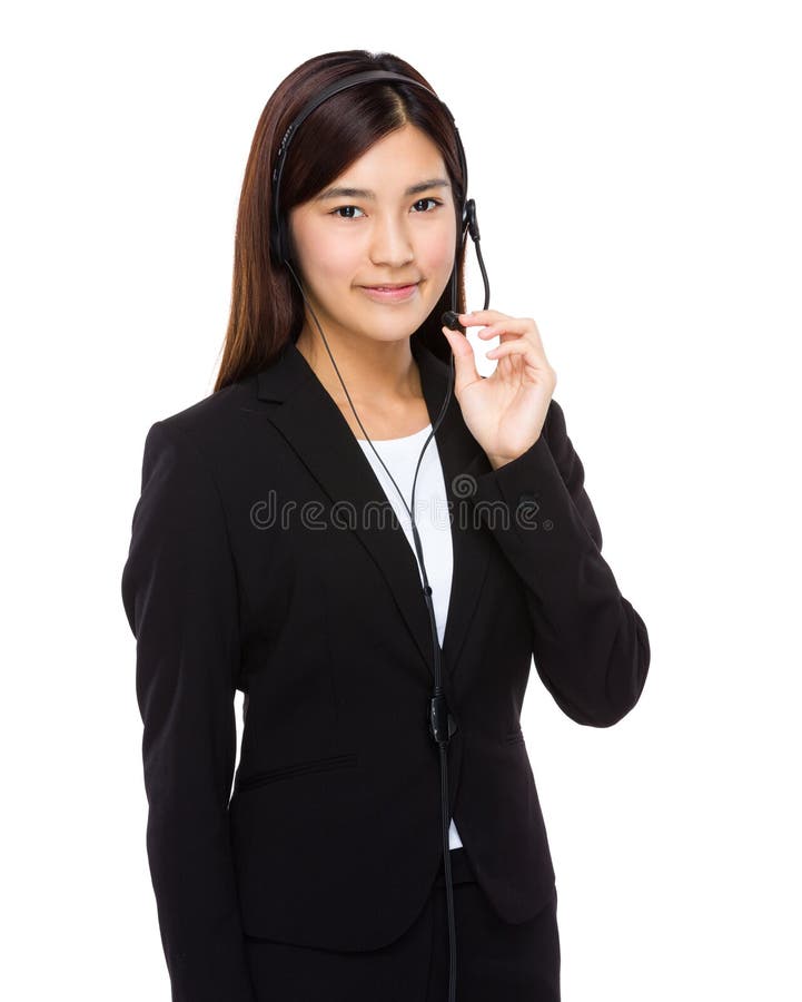 Call Centre Operator Hand Hold Microphone Stock Photos - Free & Royalty ...