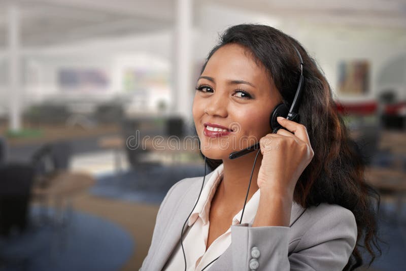 Call center operator stock image. Image of lady, helpdesk - 68722843