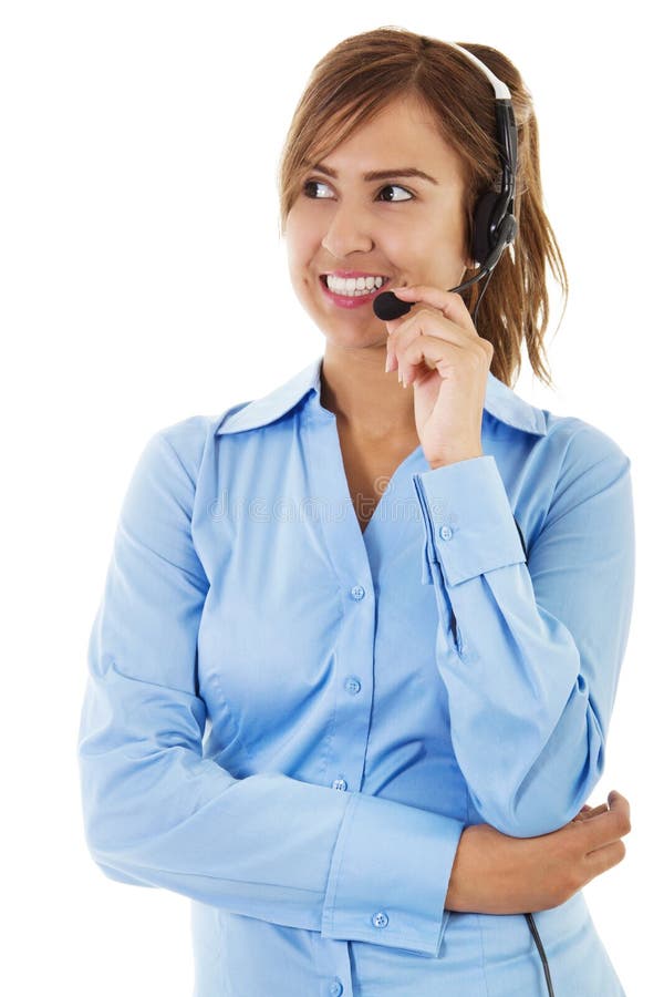 Call Center Operator stock image. Image of customer, latin - 39345241