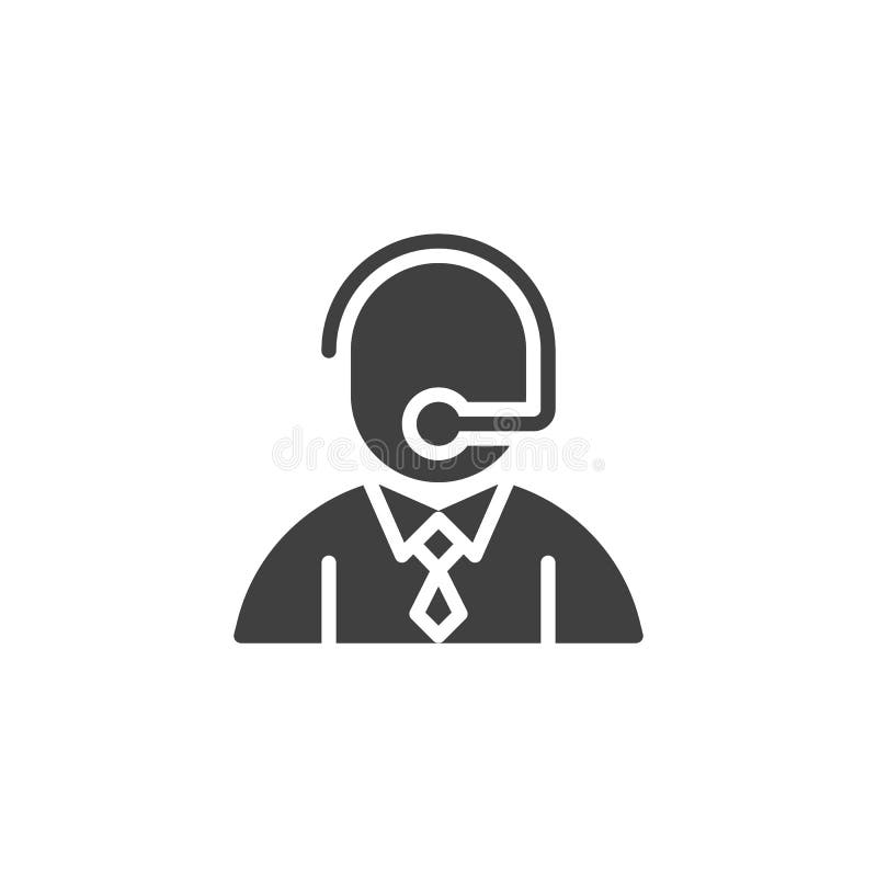 Call Center Operator Vector Icon Stock Vector - Illustration of clipart ... Call Center Operator Vector Icon Stock Vector - Illustration of clipart ...