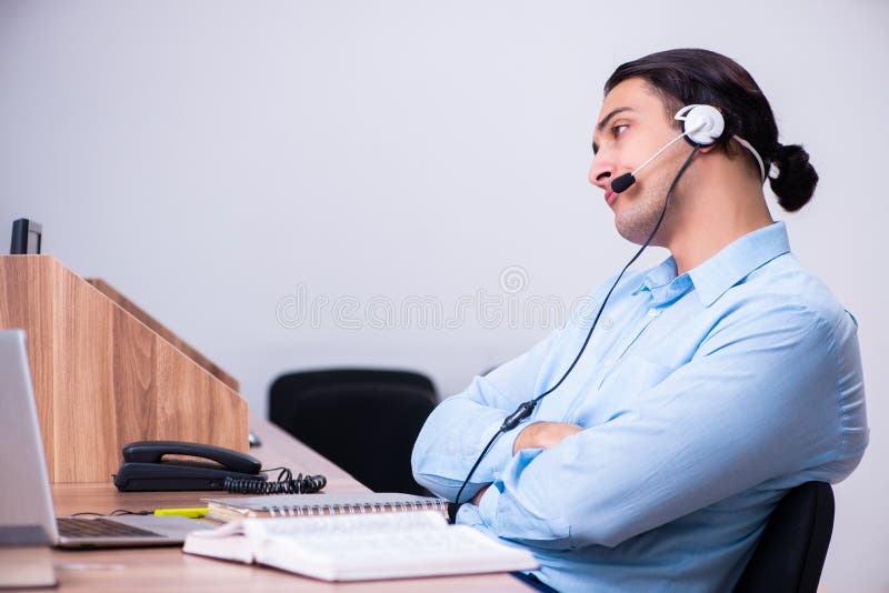 324 Bored Call Center Operator Stock Photos - Free & Royalty-Free Stock ...