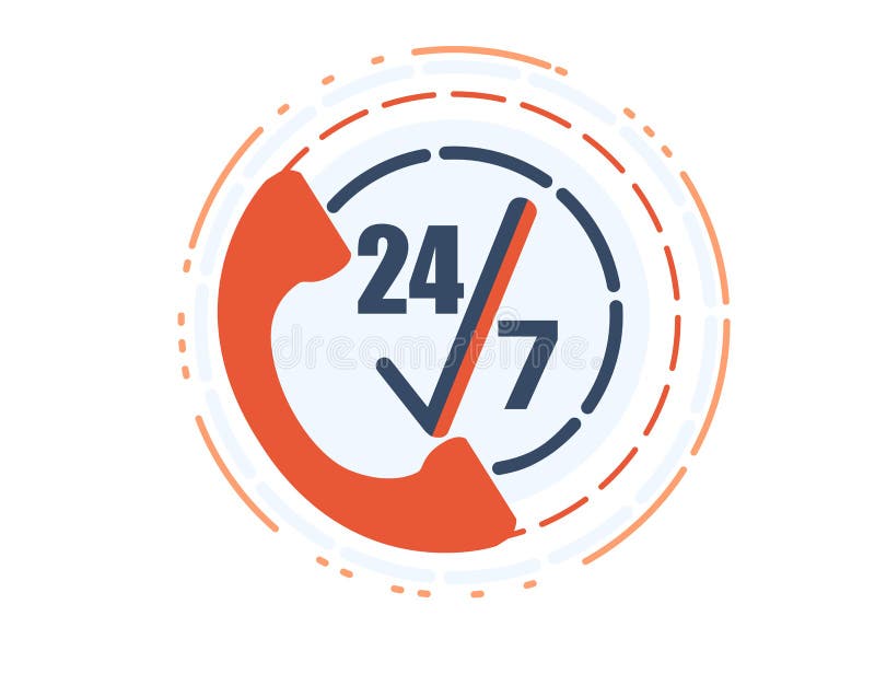 24 7 Cell Phone Icon Stock Illustrations – 58 24 7 Cell Phone Icon ...