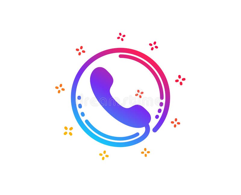 Call Center Service Icon. Phone Support Sign. Vector Stock Vector ...