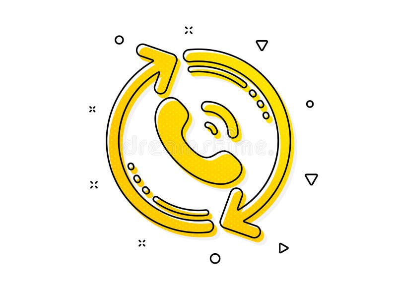 Call Center Service Icon. Recall Support Sign. Vector Stock Vector ...