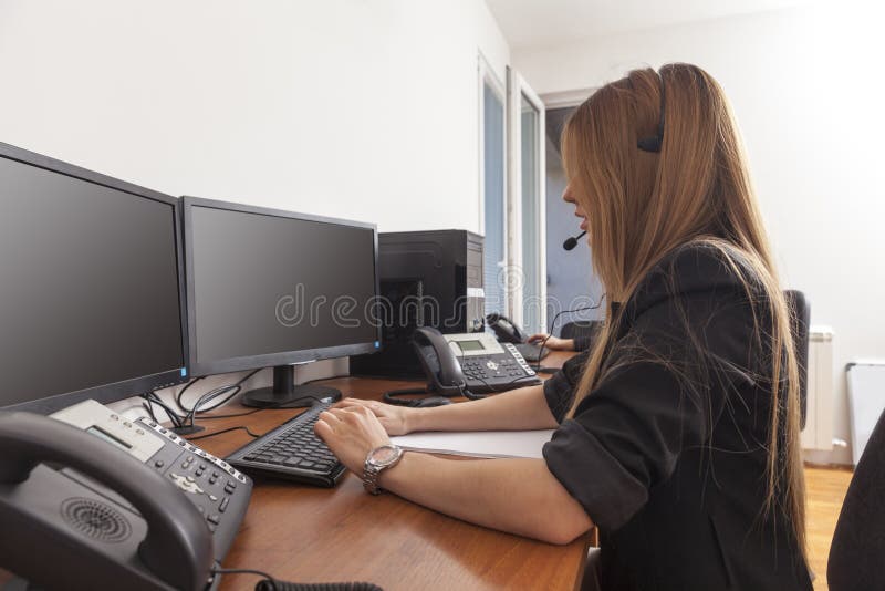 Call center support stock photo. Image of internet, agent - 66778222
