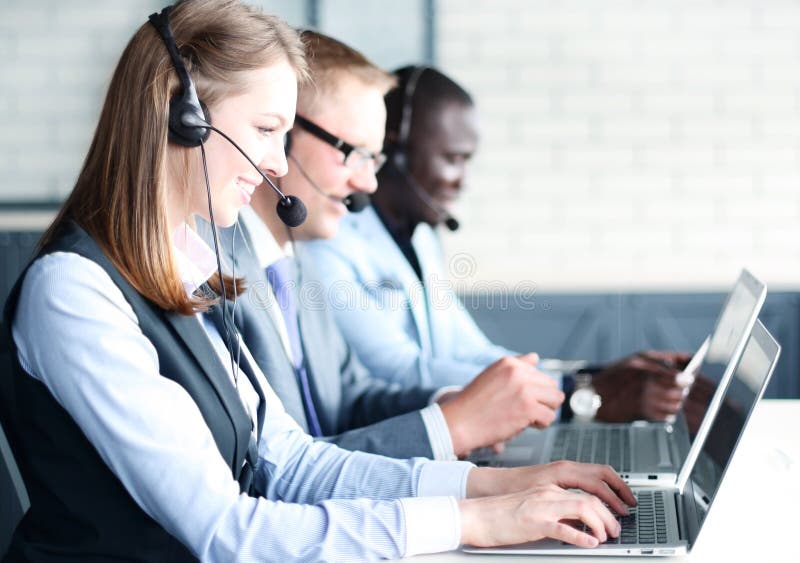Call center worker stock photo. Image of latinamerican - 71858390