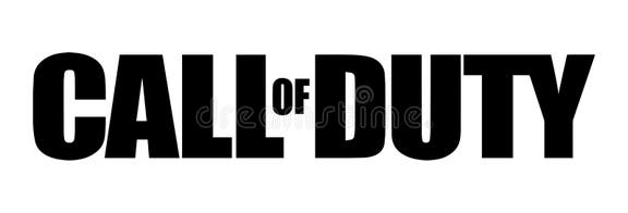 Call of Duty Logo Vector Illustration Editorial Image - Illustration of ...