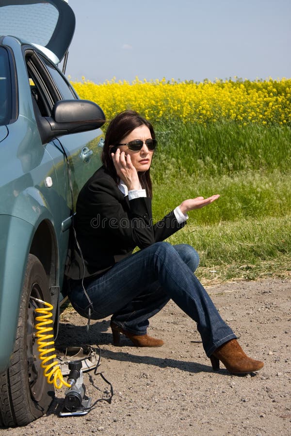 Call for help stock image. Image of demolished, breakdown - 6468573