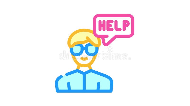 Development of Fine Motor Skills of Inclusive Life Line Icon Animation ...