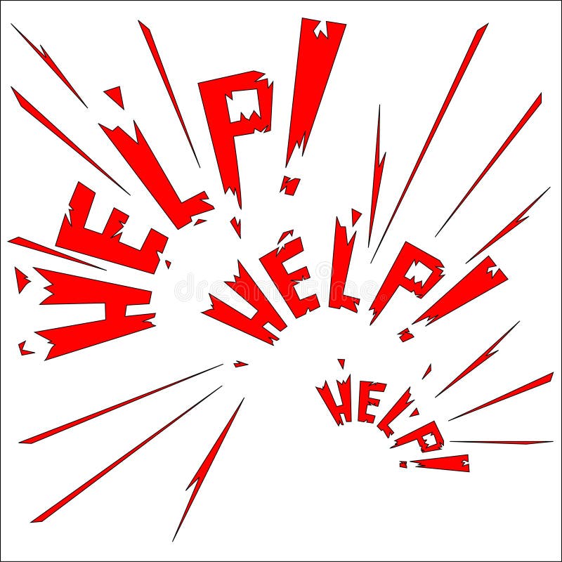 Call for help stock vector. Illustration of direct, style - 39963386