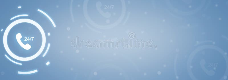 Call. 24/7 Hour Customer Service Stock Image - Image of support, work ...